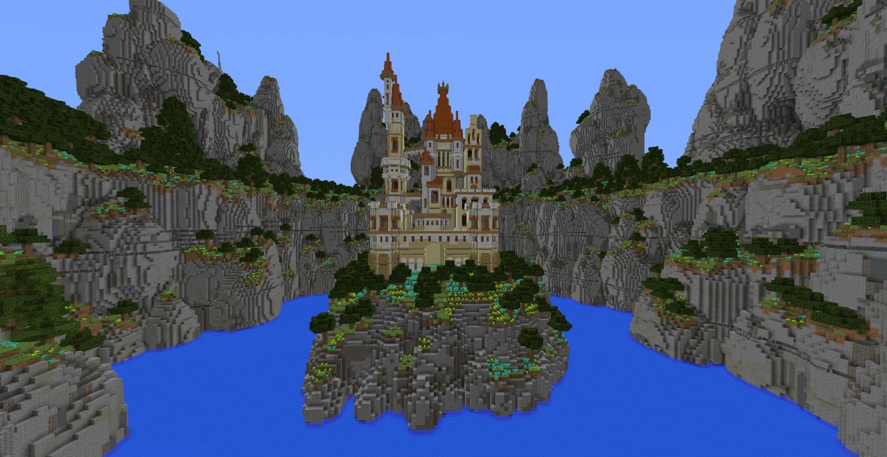 Fall Castle Minecraft Map