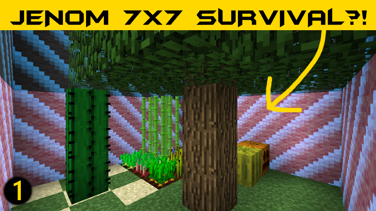 7 BLOCKS SURVIVAL #2 Minecraft Map