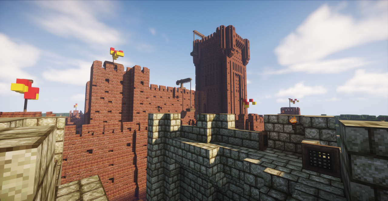 Medieval Castle v1 / Castle of La Mota, Spain Minecraft Map
