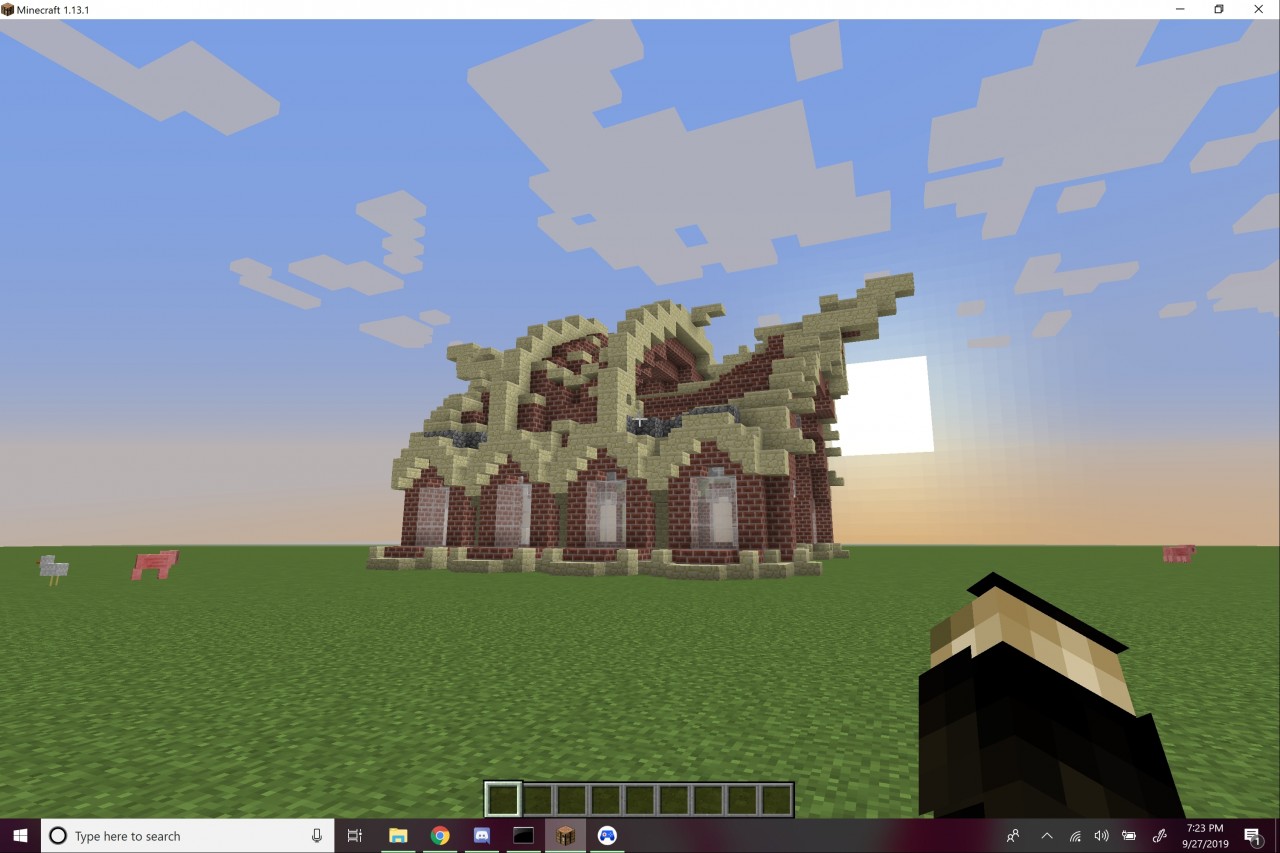 Fantasy Brick House Minecraft Map