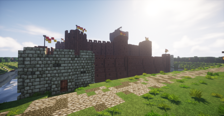 Medieval Castle v1 / Castle of La Mota, Spain Minecraft Map