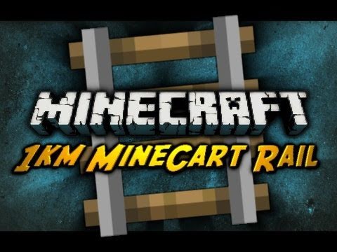 1km(little more) rail! Minecraft Map