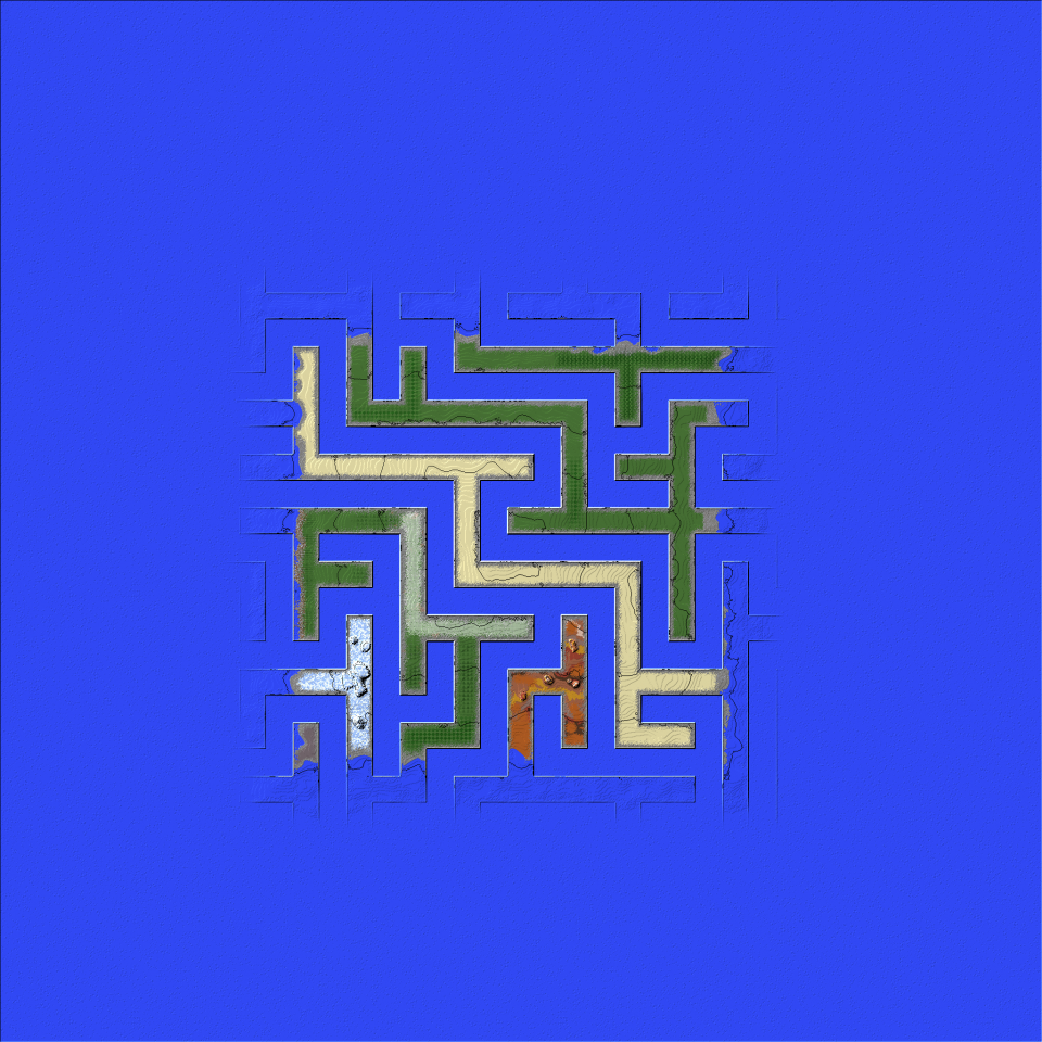 Ancient Labyrinth Island Minecraft Map