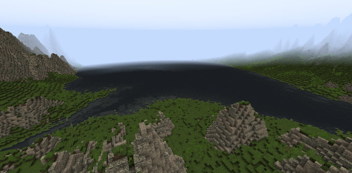 Small extreme mountains Minecraft Map
