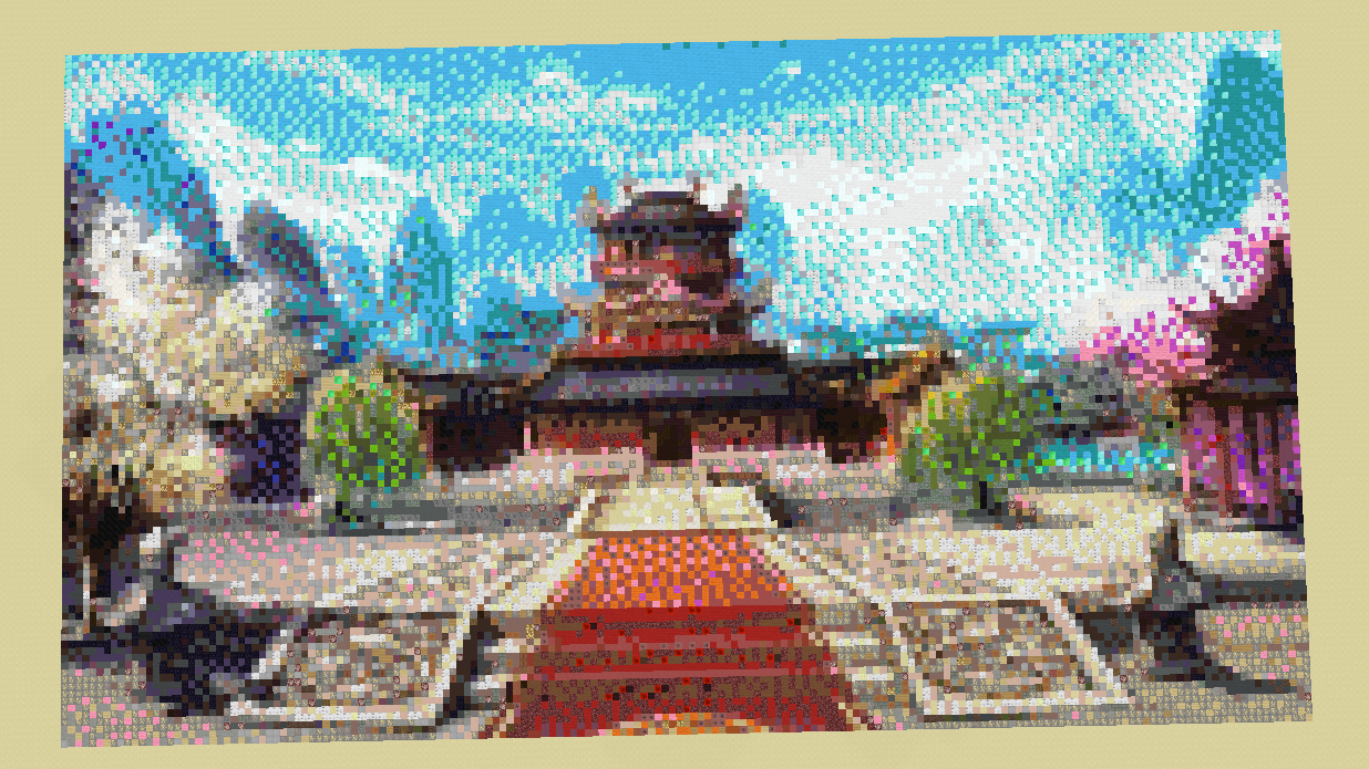 Asia Tempel Map Minecraft Map