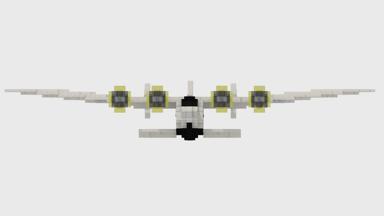 Boeing 314A Clipper 1,5:1 BOAC "Berwick" Minecraft Map