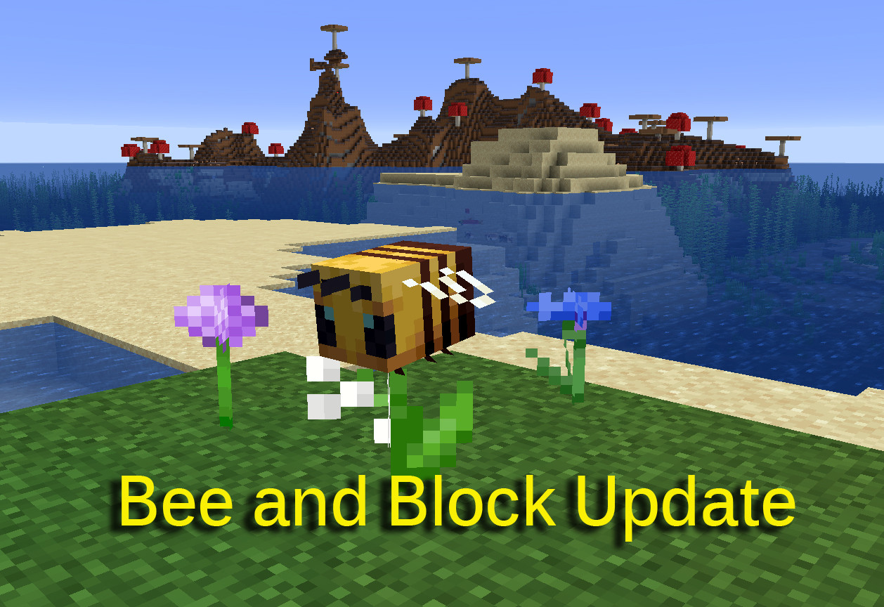 Bee and Blocks Update to my last Map Art Video Minecraft Map