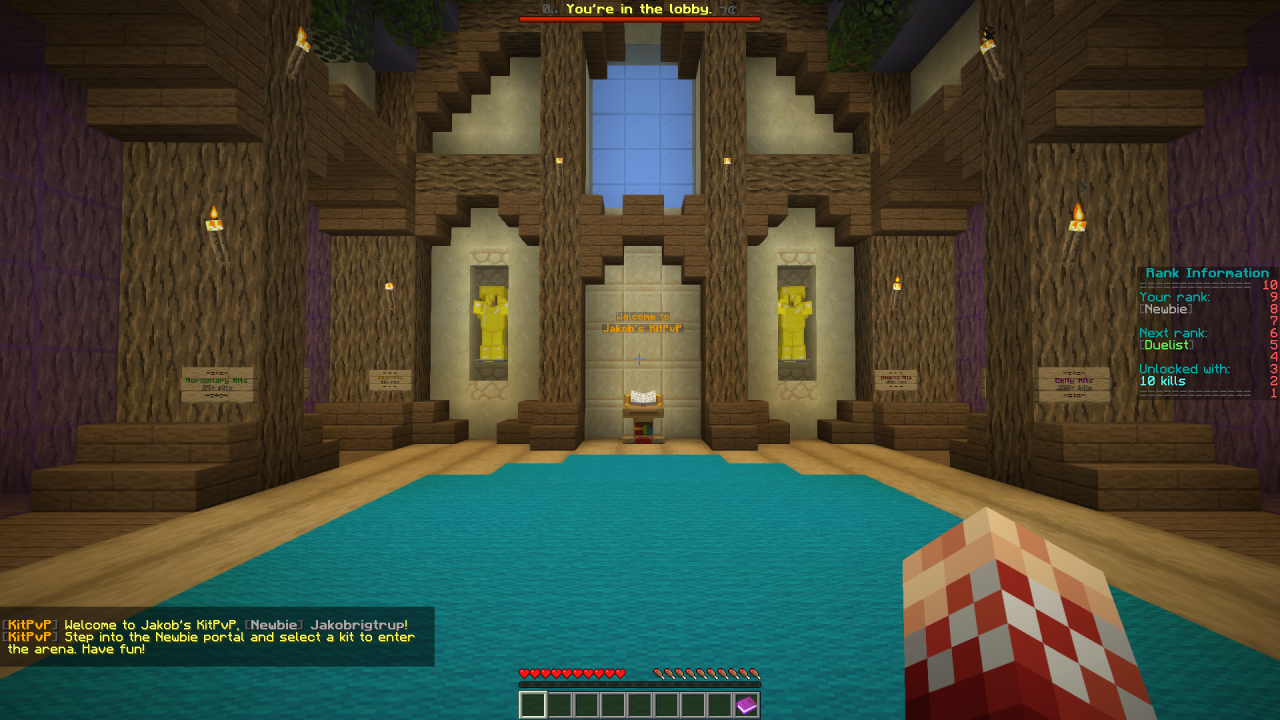 [Download Link] Jakob's KitPvP Minecraft Map