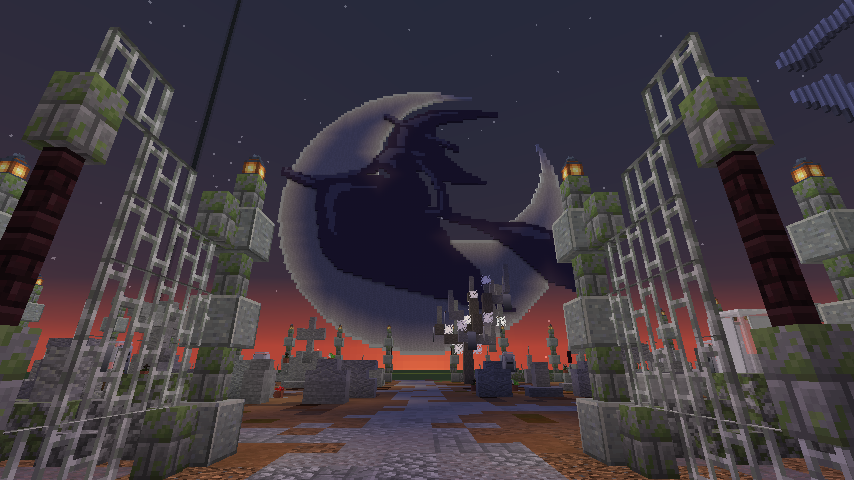 LadyBeckzilla's Halloween Town (SuperFlat) Minecraft Map