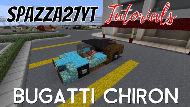Bugatti Chiron Minecraft Project