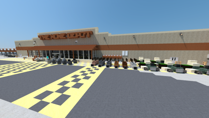 The Home Depot Store Build [W.I.P] Minecraft Map