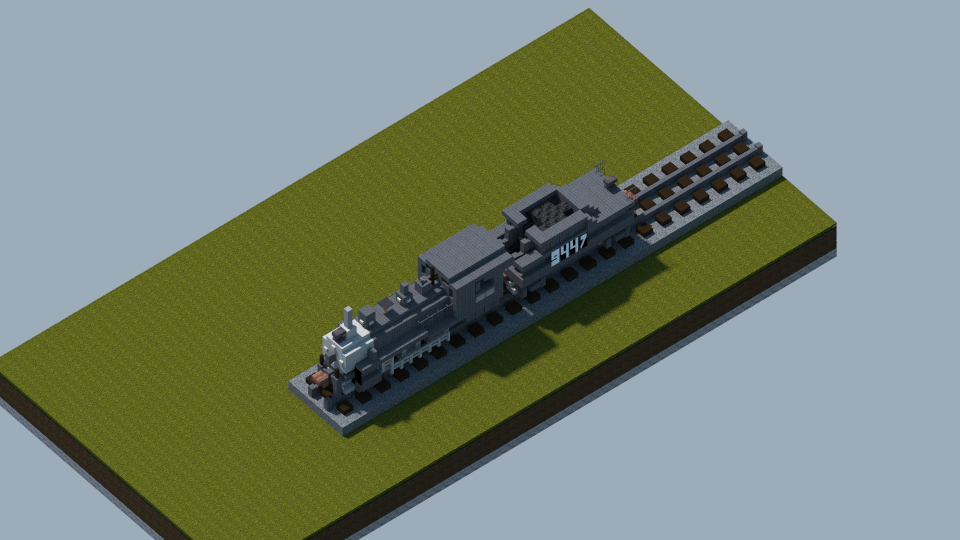 Steam Locomotive [With Download] Minecraft Map