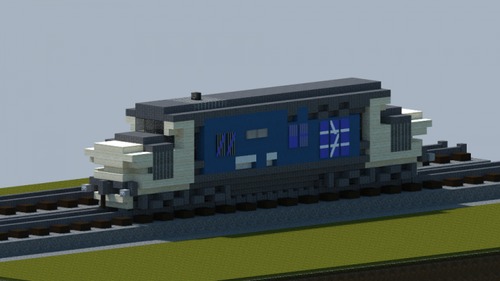 Class 37 Locomotive [With Download] Minecraft Map
