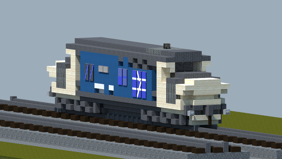 Class 37 Locomotive [With Download] Minecraft Map