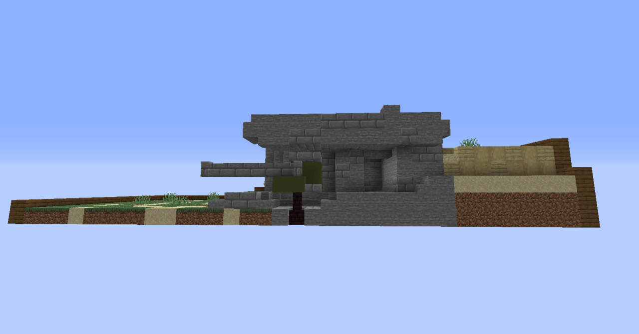 Atlantikwall Bunker | Atlantic Wall Bunker by Carolus-Magnus Minecraft Map