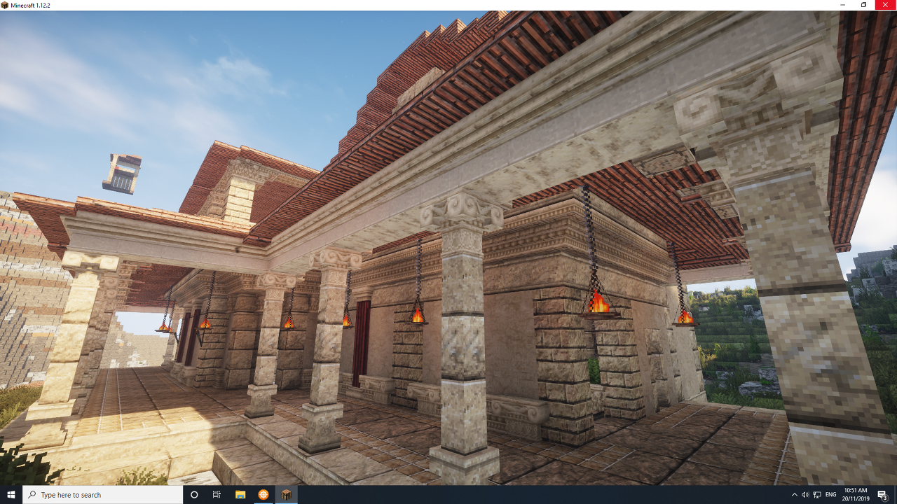 Roman Baths Minecraft Map