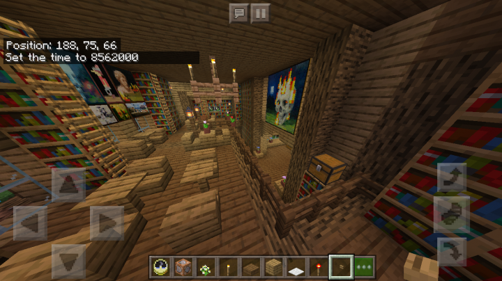 Small Library Minecraft Map