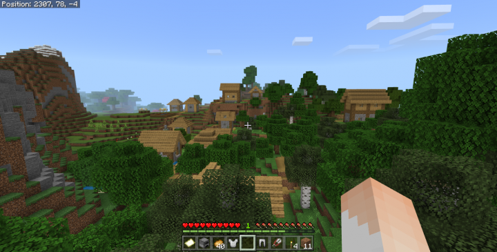 Simple Village Spawn Minecraft Map