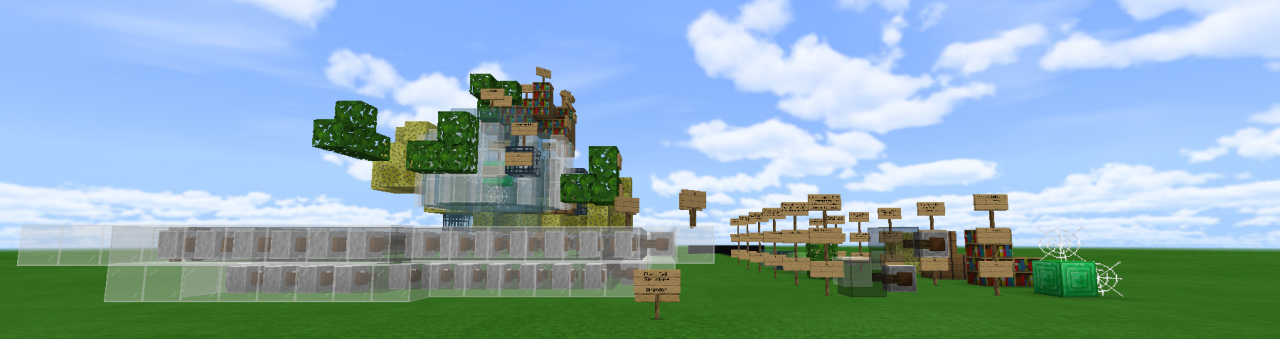 Brandon's Plant Cell Model Minecraft Project