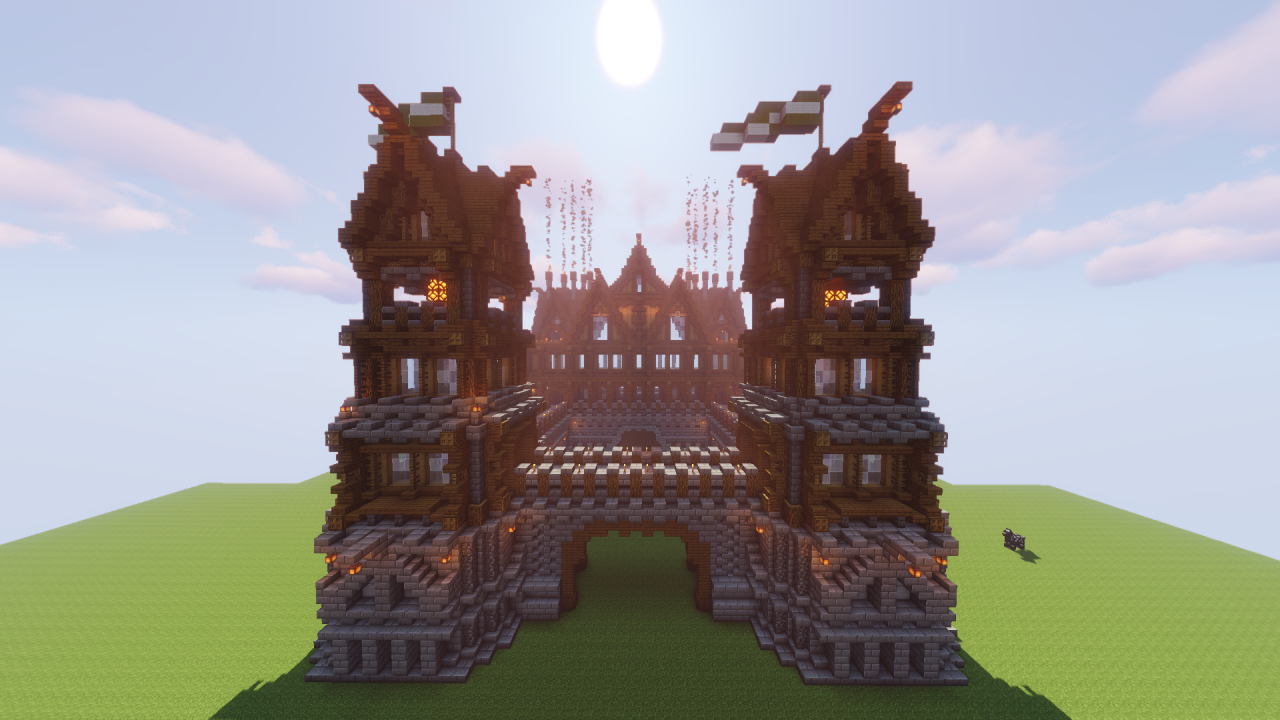 Smaller Castle Build Project Minecraft Map