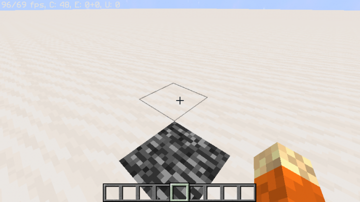 Crystal UI (Clean Clear GUI Alternate) 1.14+ Minecraft Texture Pack