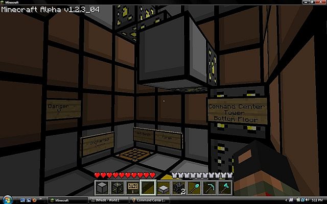 Command Center Minecraft Map