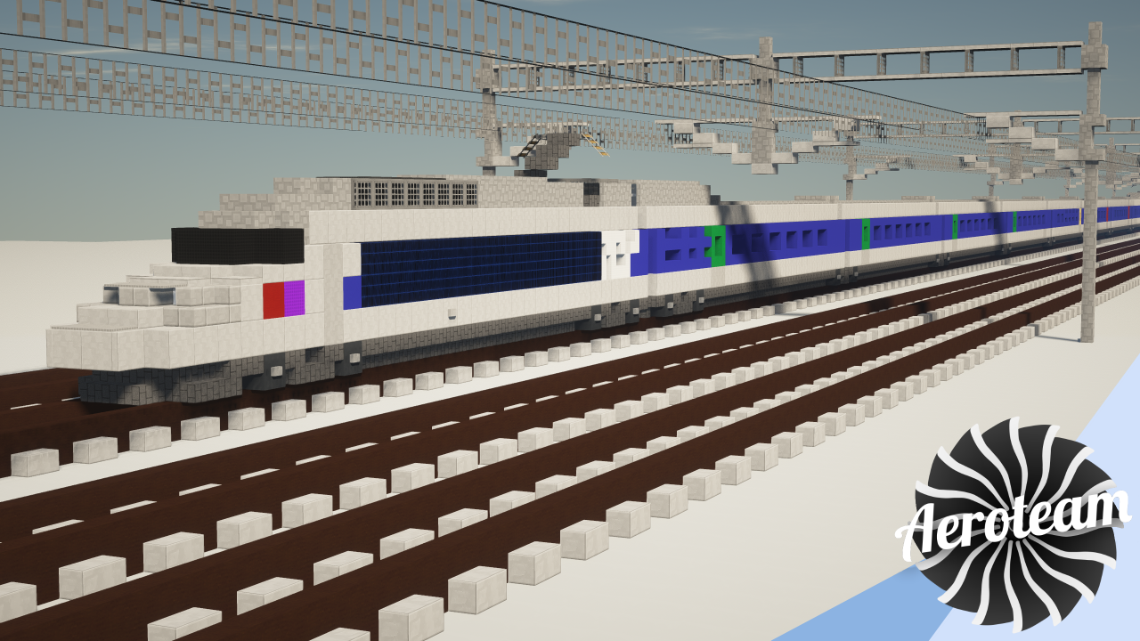 SNCF TGV Réseau | DOWNLOAD Minecraft Map