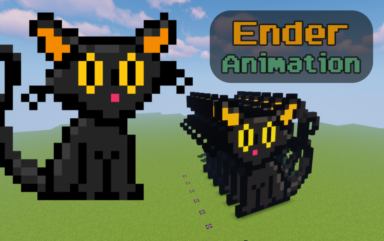 Ender Animation Blockart Minecraft Map