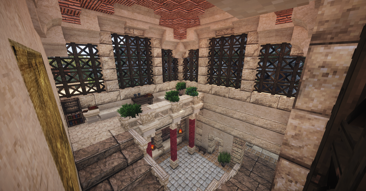 Roman Baths Minecraft Map