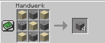 Gravel Recipe Minecraft Data Pack