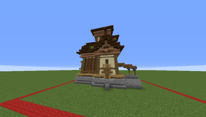 Medieval Houses + Tree | Pack - 04 Minecraft Map