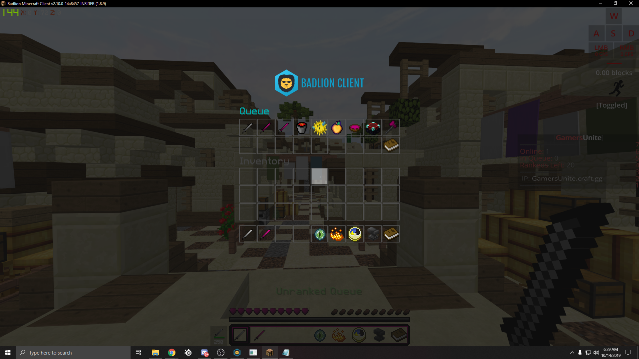 Gamers Unite Minecraft Server