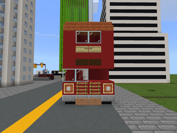 Old London Bus Minecraft Map