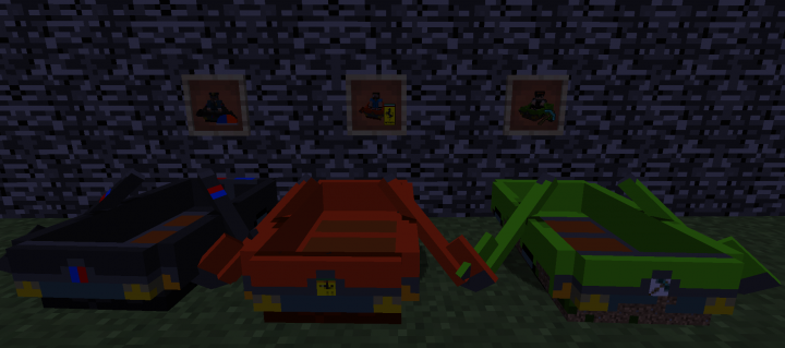 Boat Car Race Minecraft Texture Pack