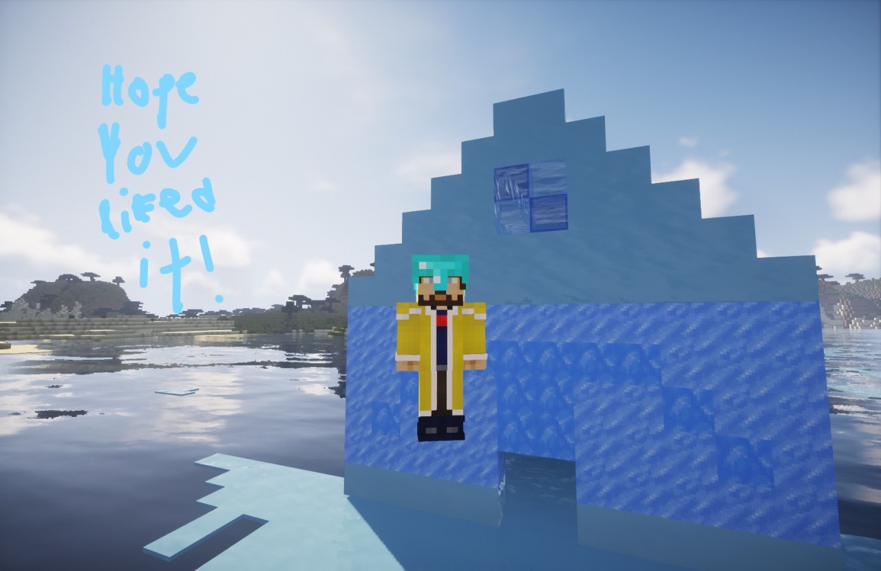 King Eskimo Ice House || Block House Series || Build #2: Ice Minecraft Map