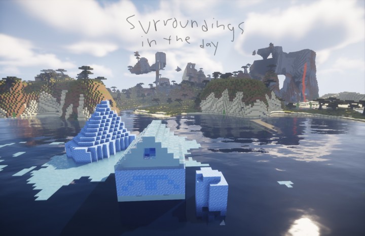 King Eskimo Ice House || Block House Series || Build #2: Ice Minecraft Map