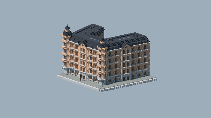 European Apartment Building 2 Minecraft Map