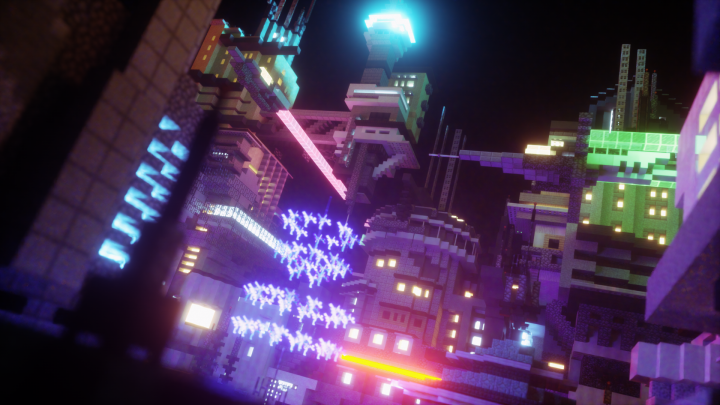 GalaxyCIty Minecraft Map