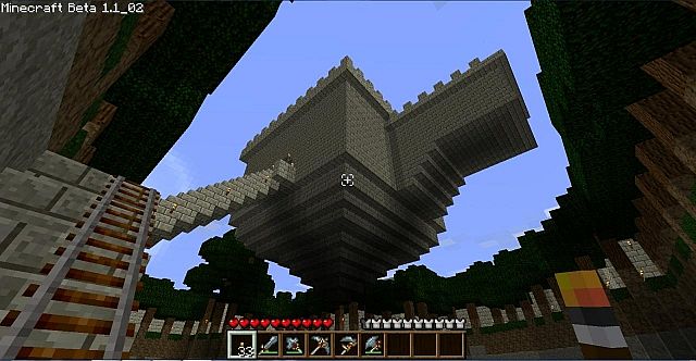 Floating Castle Minecraft Map