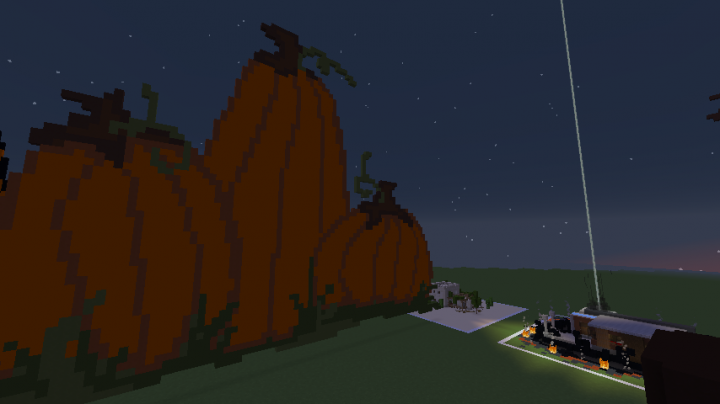 LadyBeckzilla's Halloween Town (SuperFlat) Minecraft Map