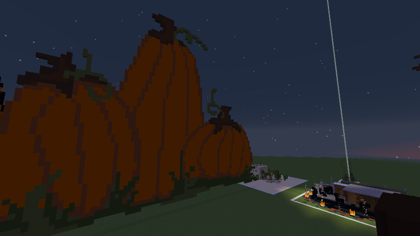 LadyBeckzilla's Halloween Town (SuperFlat) Minecraft Map