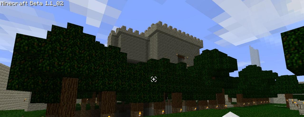 Floating Castle Minecraft Map