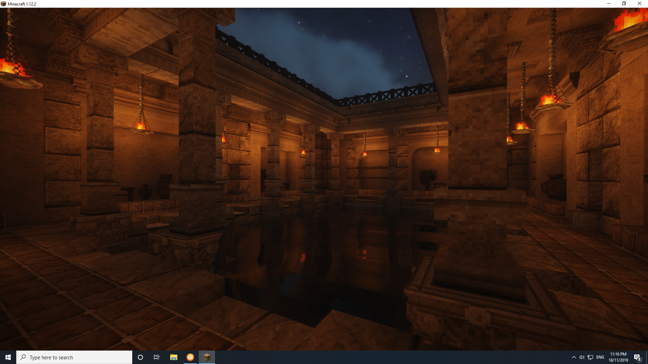 Roman Baths Minecraft Map