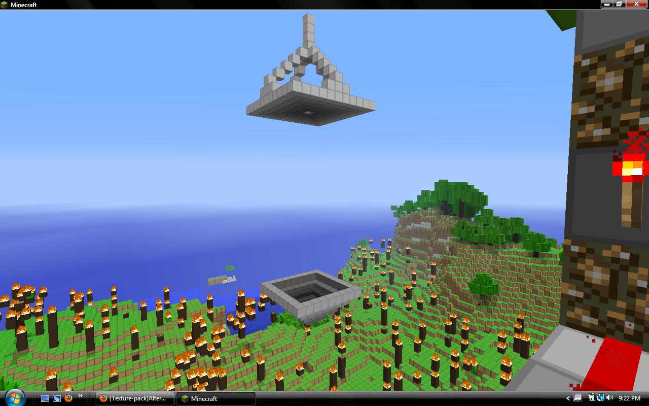 Hanging House Minecraft Map