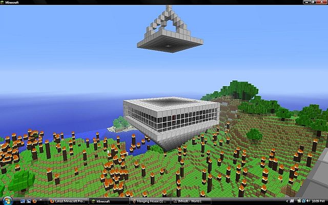 Hanging House Minecraft Map