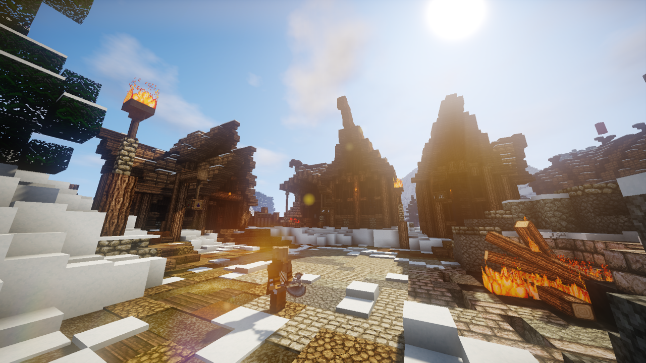 Runic Realms: Hilstead, the First Hearth [BUILDERS WANTED] Minecraft Map