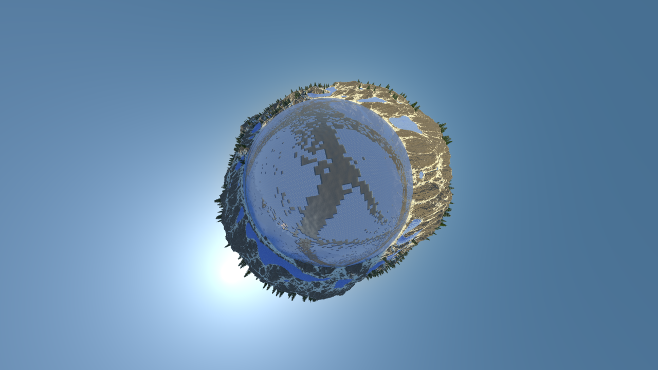 Icy Lake - 1K Minecraft Map