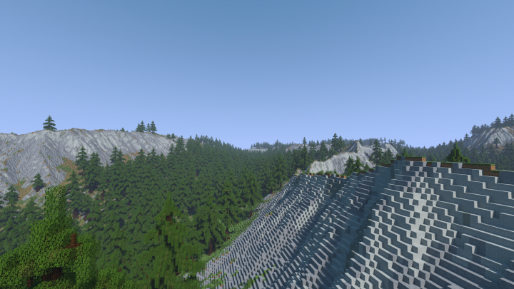 Forest map by Dyl_Art [WorldMachine & WorldPainter] Minecraft Map