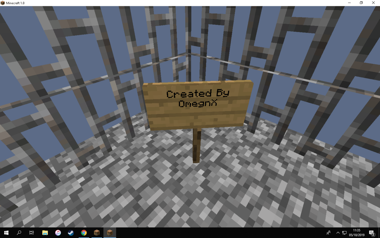 Escape The Cage Survival 1.8 Minecraft Map