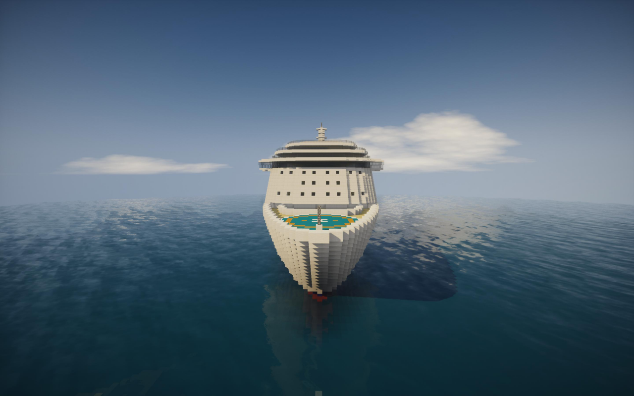 Radiance of the Seas [1:1 scale] Minecraft Map